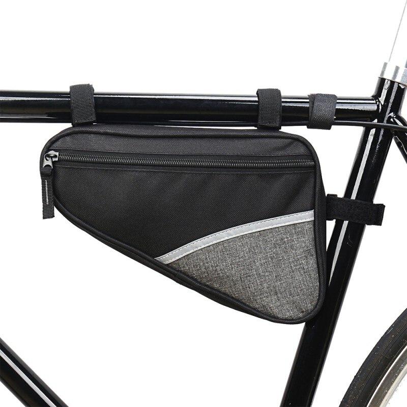 Satın alın Mountain Bicycle Bags Front Tube Frame Bag Large Capacity ...