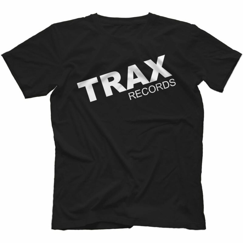 Buy Trax Records T Shirt 100 Cotton Chicago House Acid Men's T-Shirt ...