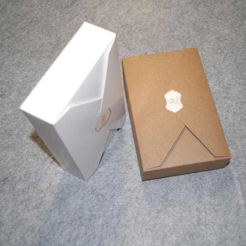 Buy 10 Pcs Paper Gift Box/wrapper Type/Kraft Package Of Cardboard Boxes ...