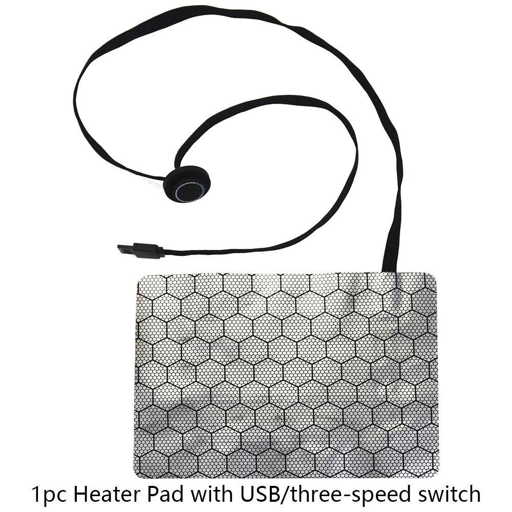 Buy 3 Styles Graphene USB Heater Pad Electric Heating Sheet Clothes ...