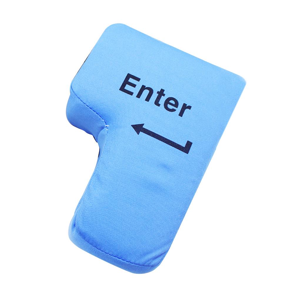 Buy Huge Enter Key Pillow Stress Punch Bag for Desktop PC Washable ...