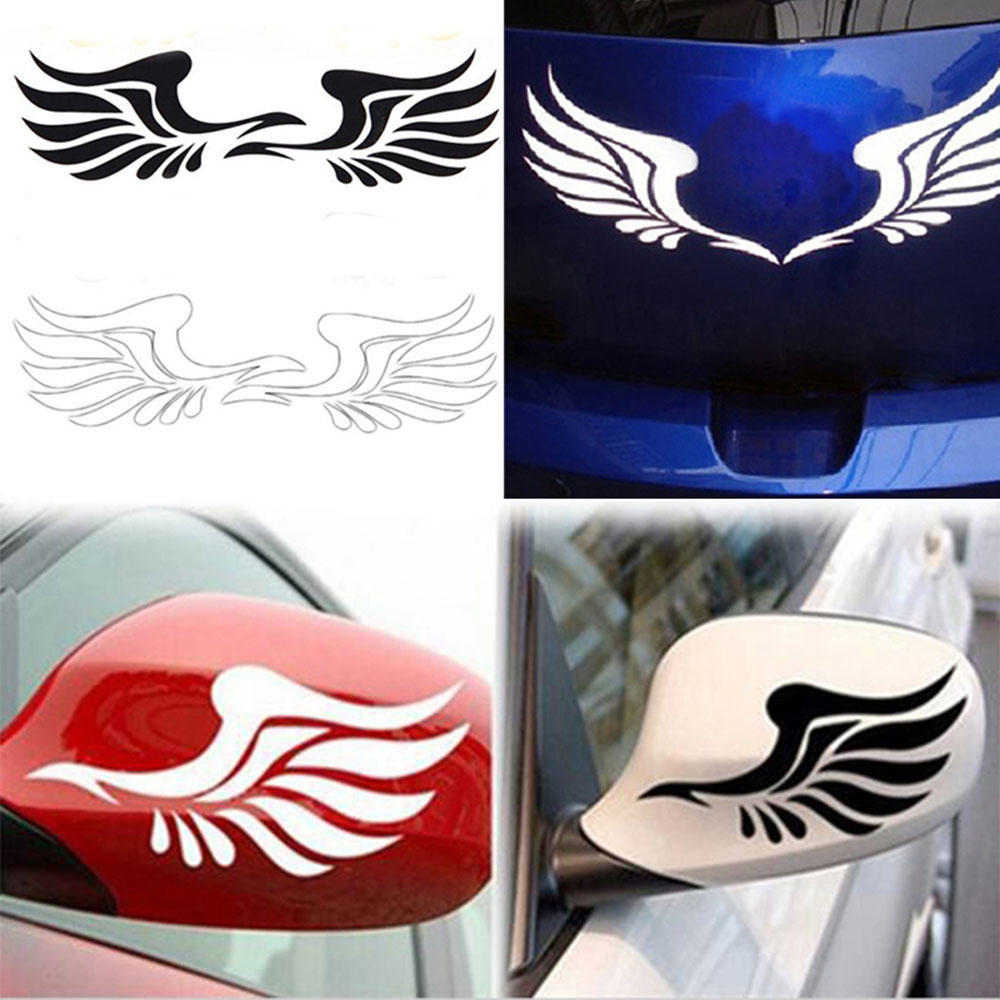 1 Pair Rearview Mirror Reflective Stickers Side Mirror Car Stickers ...