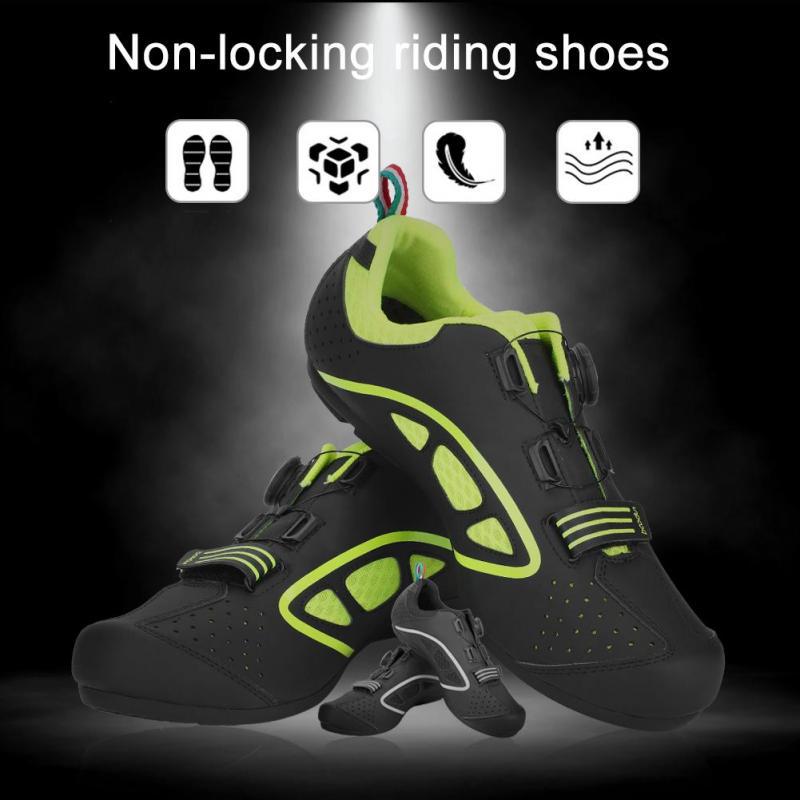 Buy BOODUN 1 Pair Breathable Men Adult Anti-Skid Cycling Shoes for MTB Mountain Bike at ...