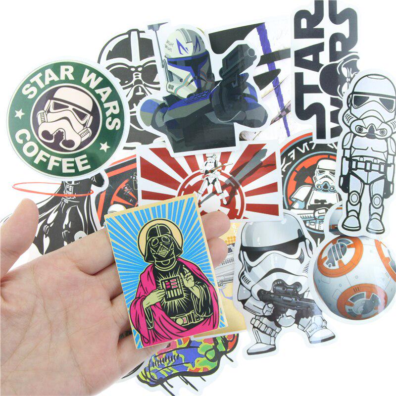 Buy 25 Kinds Star Wars Waterpoof Fuel Cap Creative Sticker For ...