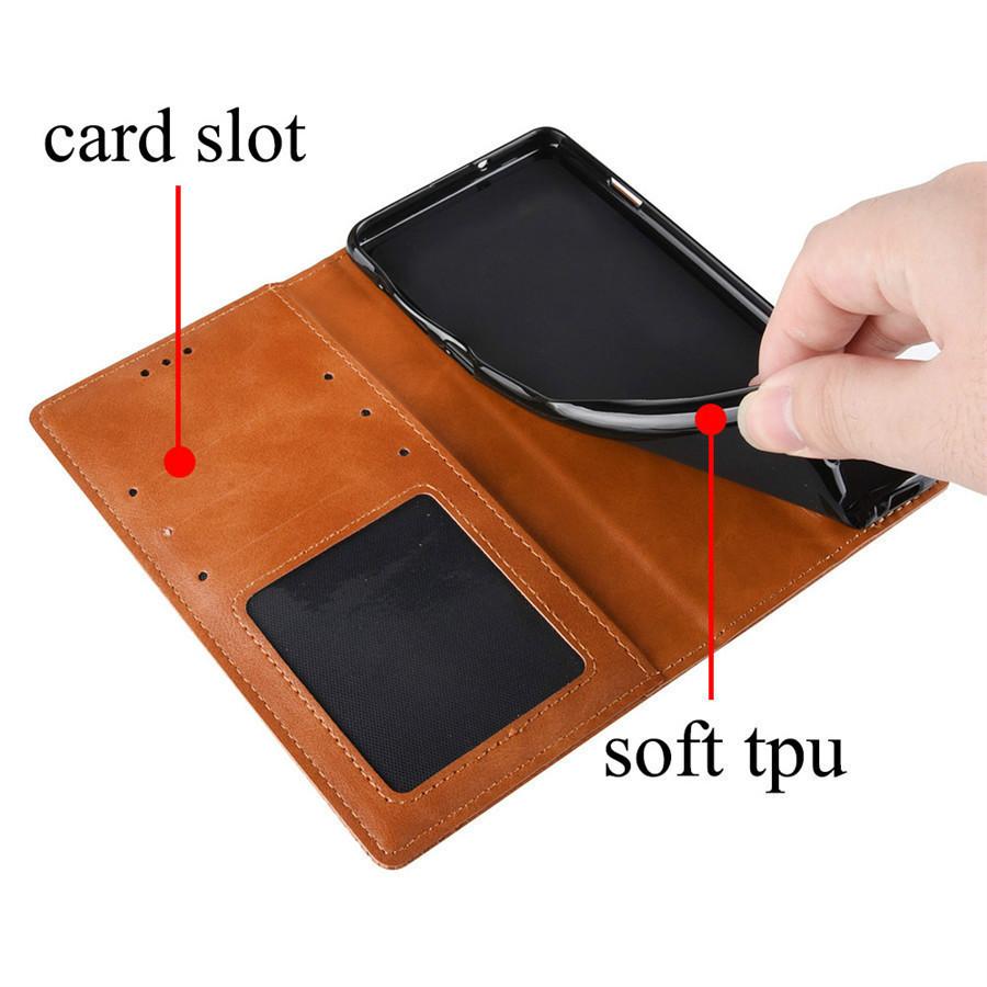 Flip Leather Case For alcatel 3 3X 1V 3V 2019 1A 1S 3X 1L 2020/Google ...