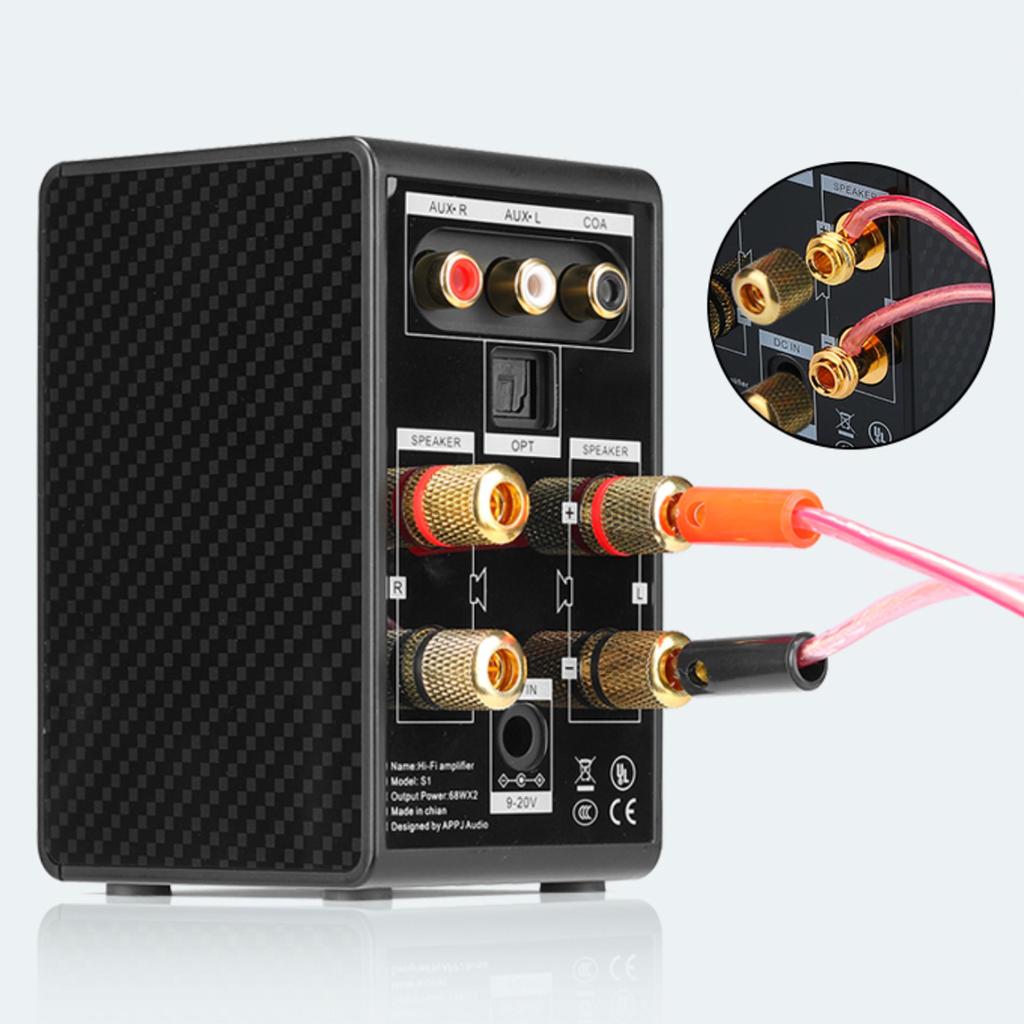 Buy Audio HiFi Bluetooth 5.0 Power Class D Amplifier Ma12070 Digital ...