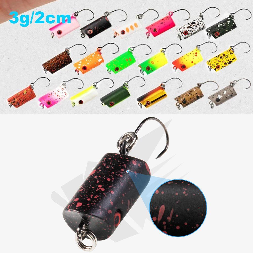 Buy Hooks Fish Popper Wobblers Hard Plastic Bait Fishing Lures Bass ...
