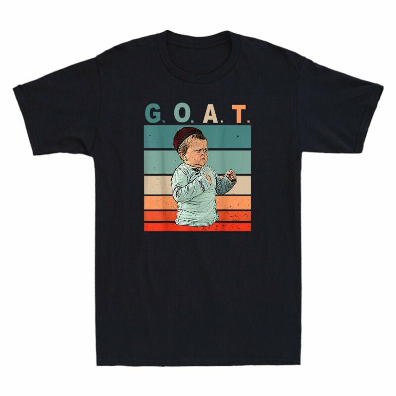 Cheap Goat Mma Hasbulla Fighting Meme Mens T-Shirt Cotton Tee O-Collar ...