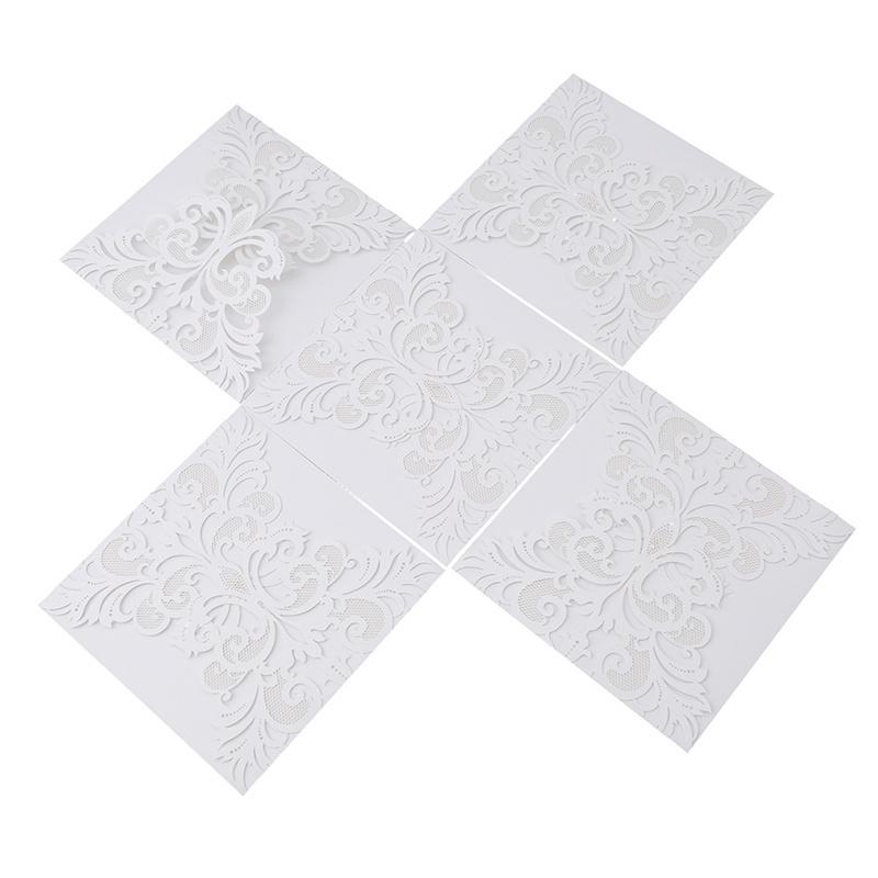 Buy 10Pcs/Set Delicate Carved Butterflies Romantic Wedding Party ...