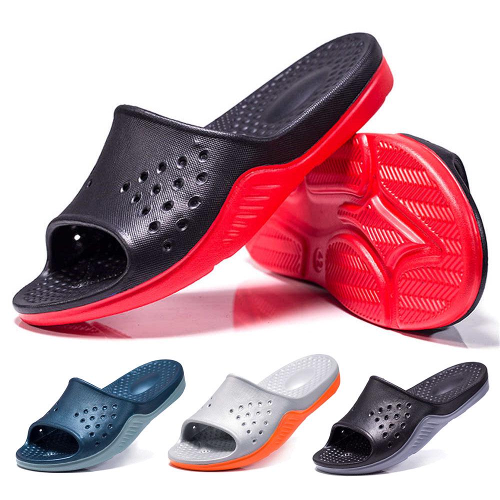 Buy Couple's Hollow-out Mesh Breathable Slipper Antiskid Casual ...