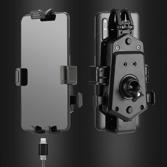 Buy Handlebar/Rearview Mirror Mount Bike Quick Lock Phone Holder ...