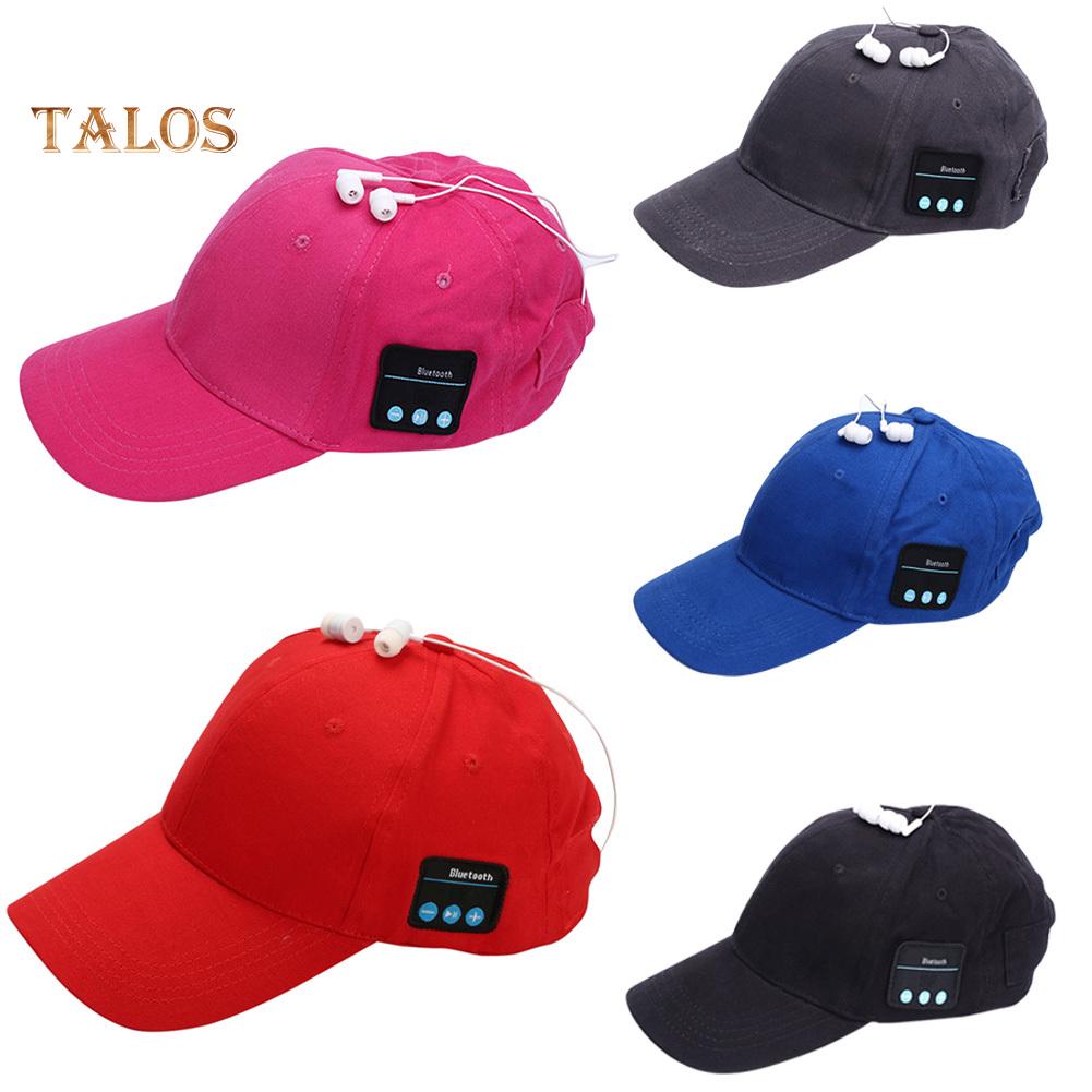 Buy Anti-UV Summer Baseball Cap Bluetooth Headphones Sun Hat Smart ...