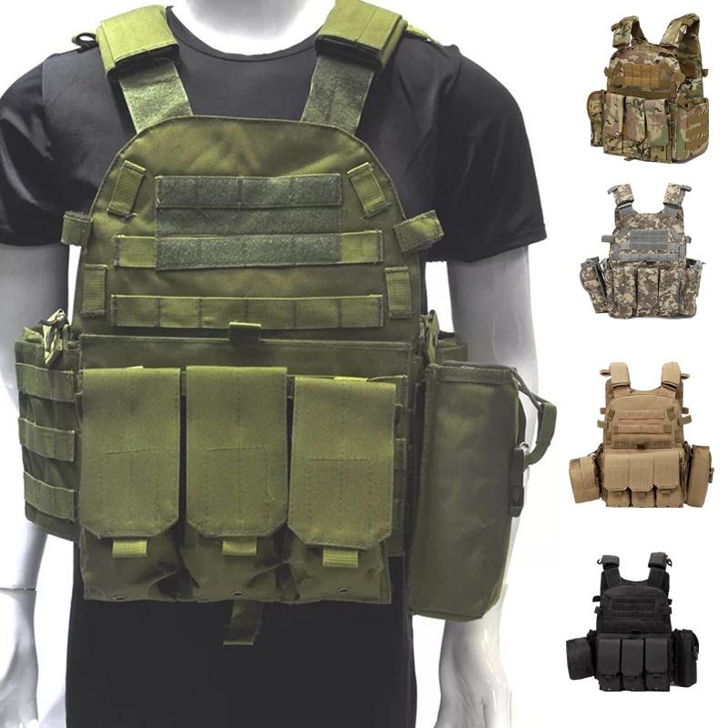Buy Men Outdoor Multifunction Hunting Military Tactical Combat Vest at ...