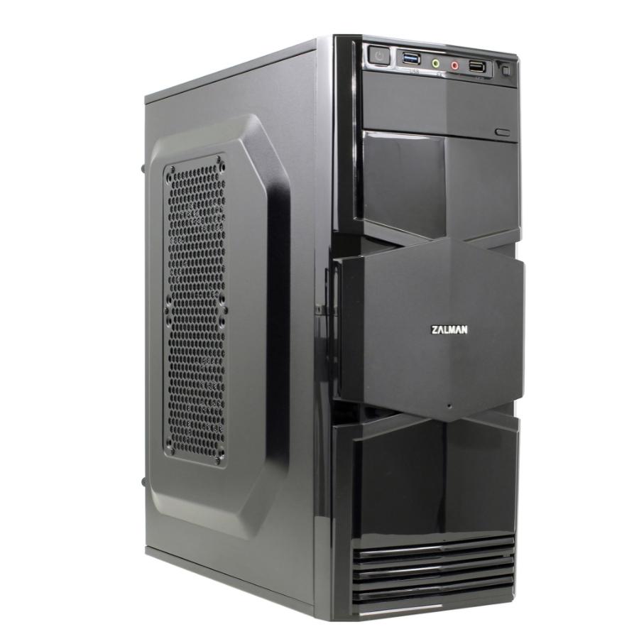 Buy System Unit Housing Zalman Zm-t3 Black Microatx Without Psu at ...