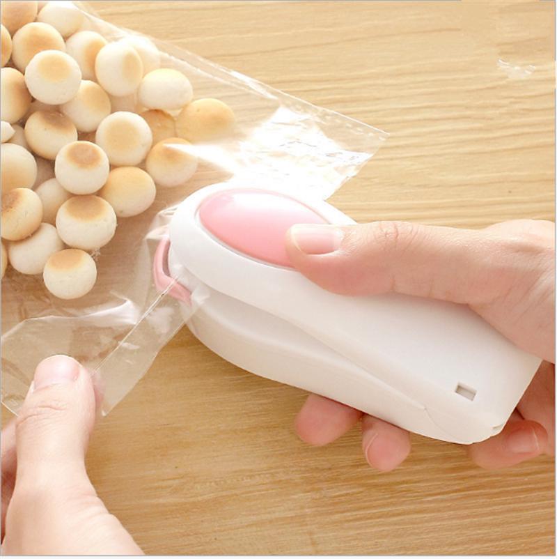 Buy Cute Mini Heat Sealing Machine Pulse Sealing Machine Sealed ...