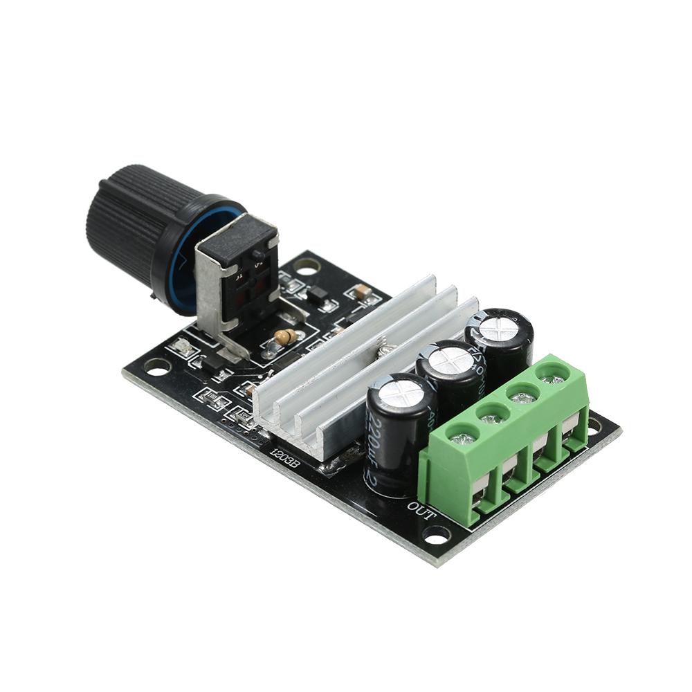6V 12V 24V 28V 3A PWM DC Motor Speed Controller Speed Regulator Adjustable Switch 1023B uygun ...