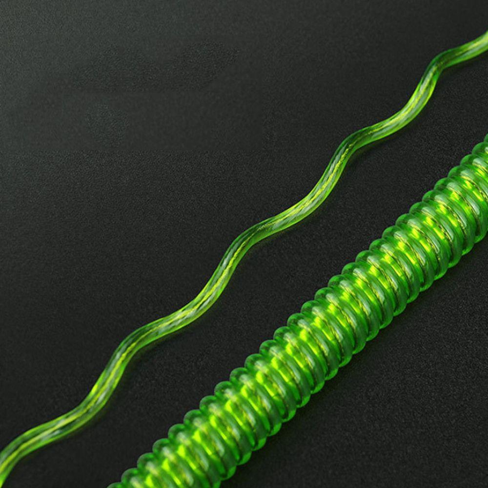 Cheap Retractable Tackle Elastic Anti-lost Steel Wire Spring Rope ...