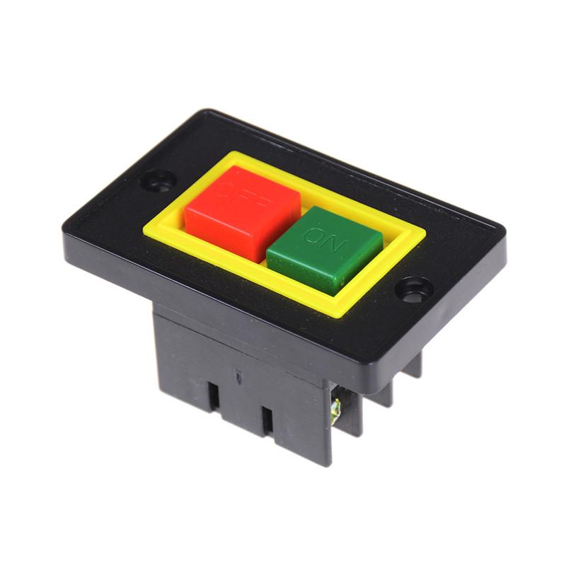 Buy Ac 380V 2Kw I/O On-Off Start Stop Push Button Switch 6 Screw ...