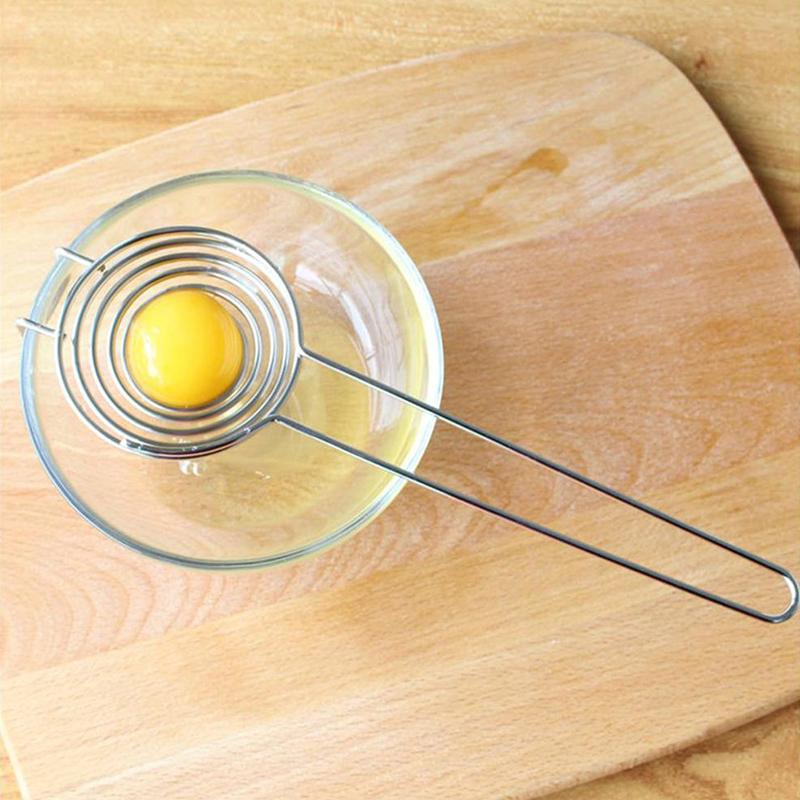 Buy Egg White Separator Spiral Stainless Steel Egg White Separator Egg ...