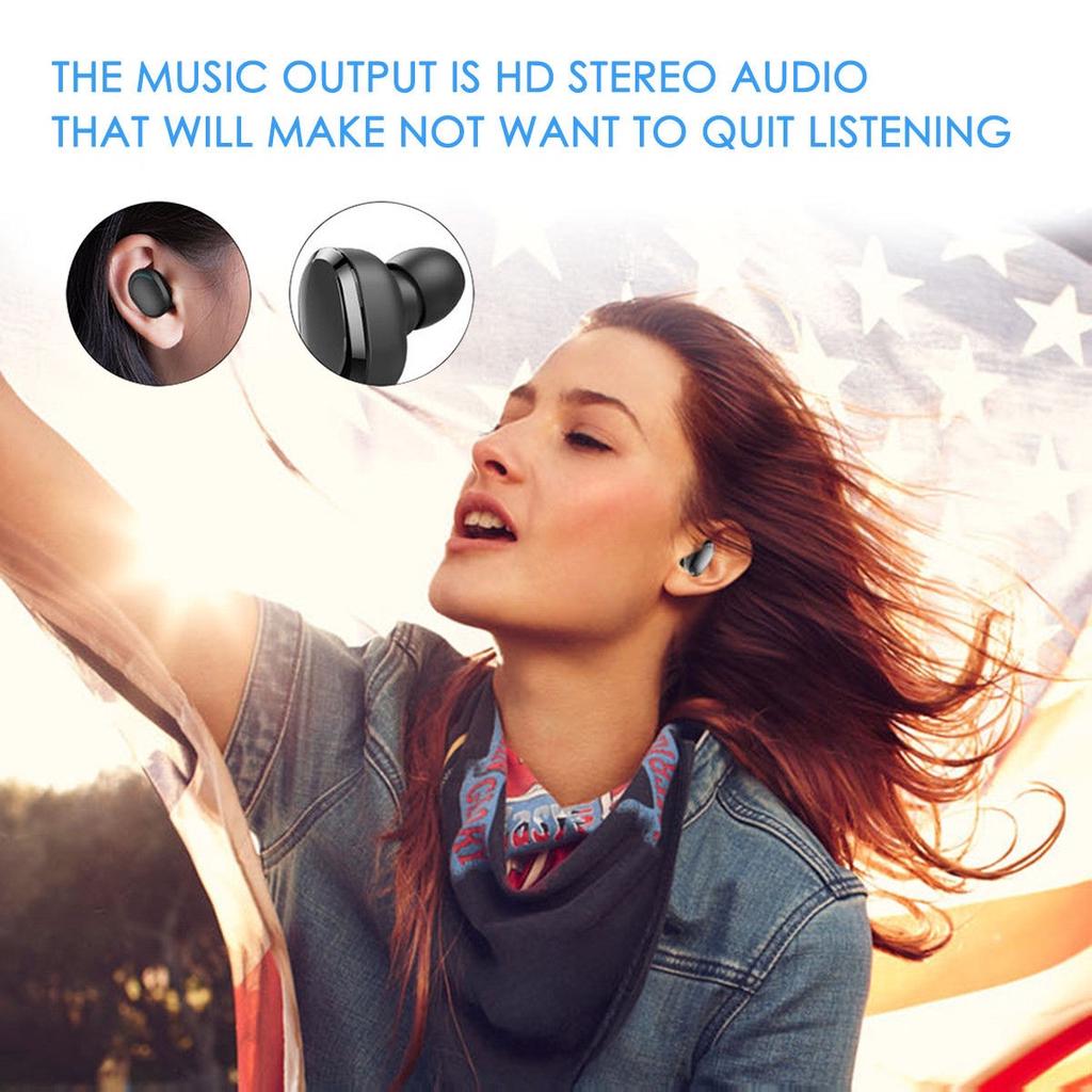 Buy Wireless TWS Mini True Bluetooth Twins Stereo Headset In Ear ...