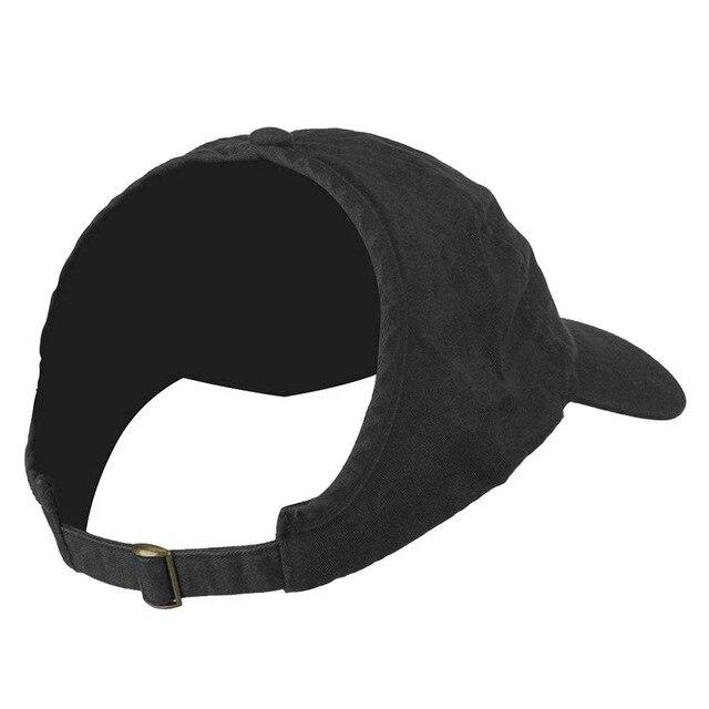 Buy Women Plain Cotton Backless Ponytail Snapback Hat Adjustable ...