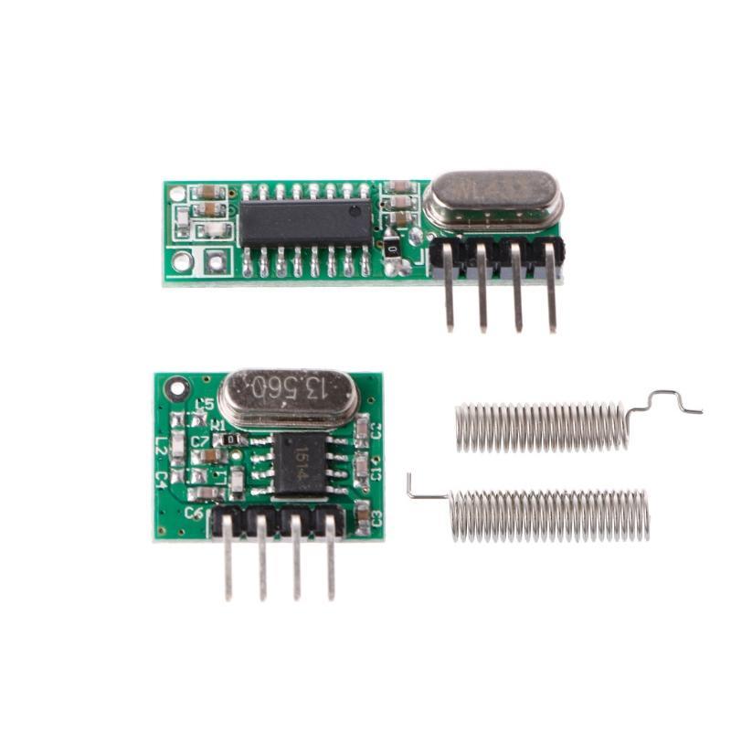 Buy 1 Set 433Mhz RF Superheterodyne Receiver Transmitter Module Kit ...