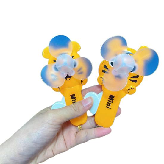 Buy Plastic Handheld Fan Practical Safe Soft Blades Panda Cooler at ...