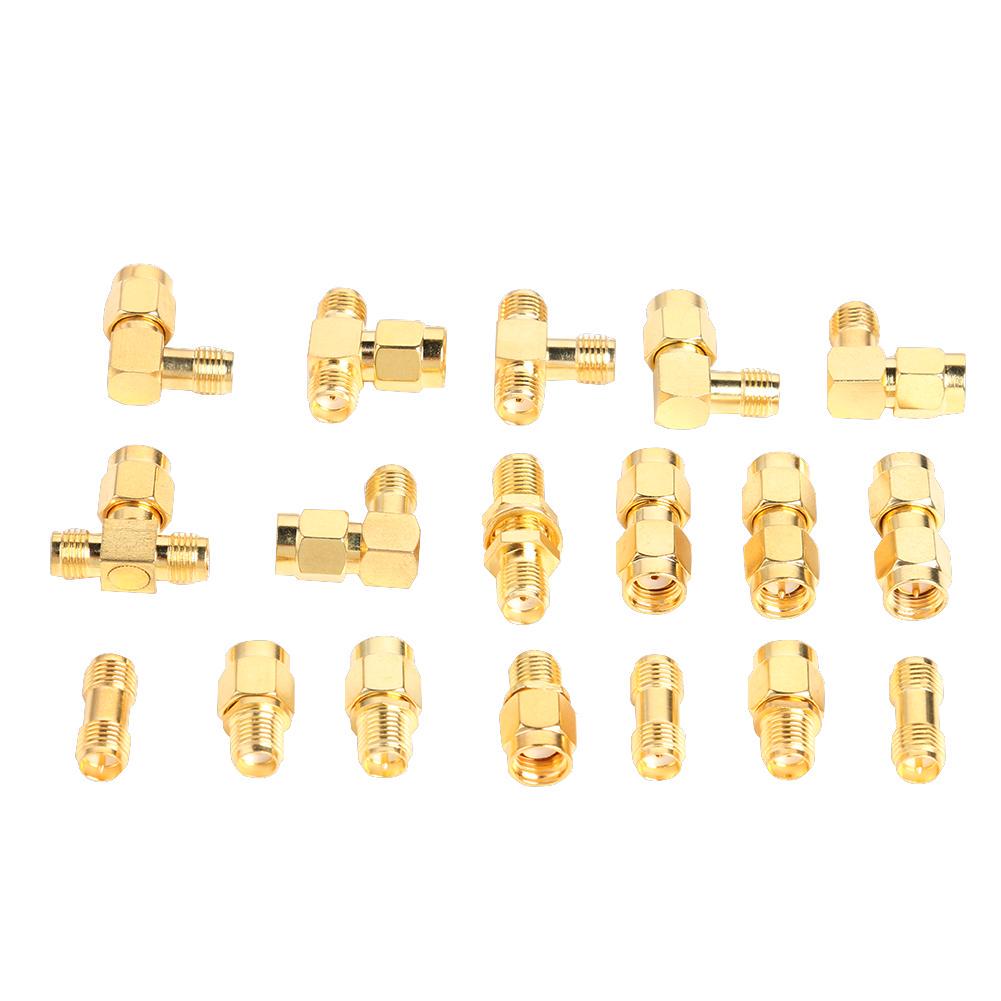 Cheap 18pcs SMA Kits Connector Male Female Plug Antenna Converter ...