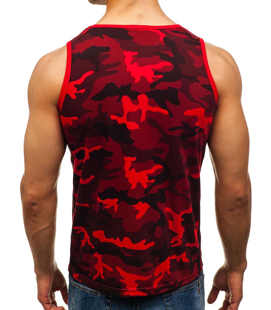 Buy Camouflage Men's Tank Top Mm155 Red Tank Top at affordable prices ...