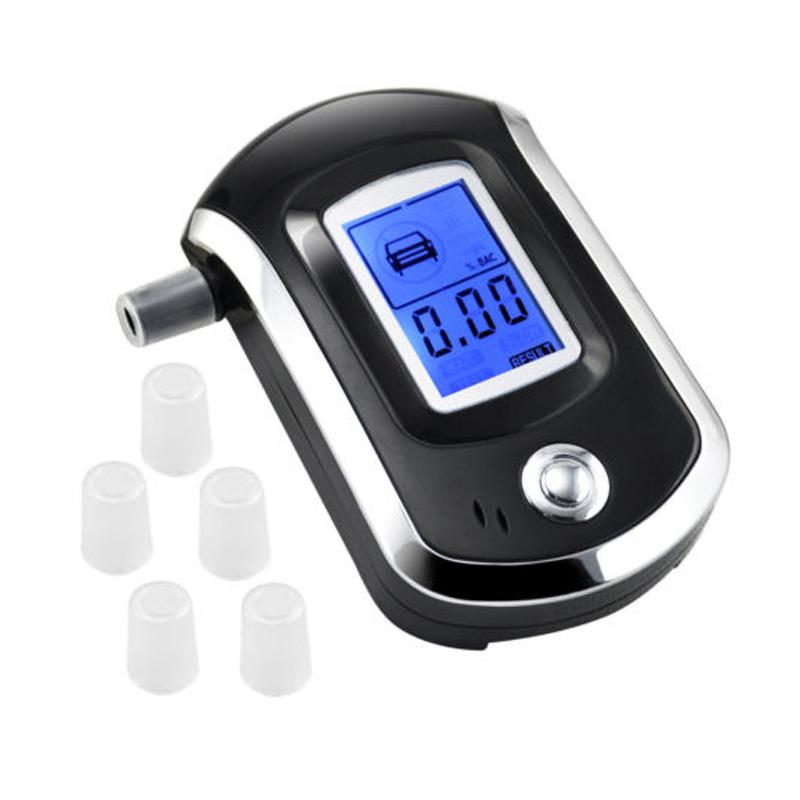 Buy Alcohol Tester LCD Display Screen Digital Portable Smart Breath ...