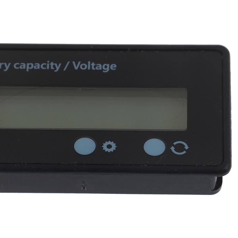 Buy Waterproof DC 12V Digital Voltmeter Voltage Surface Board Automatic ...