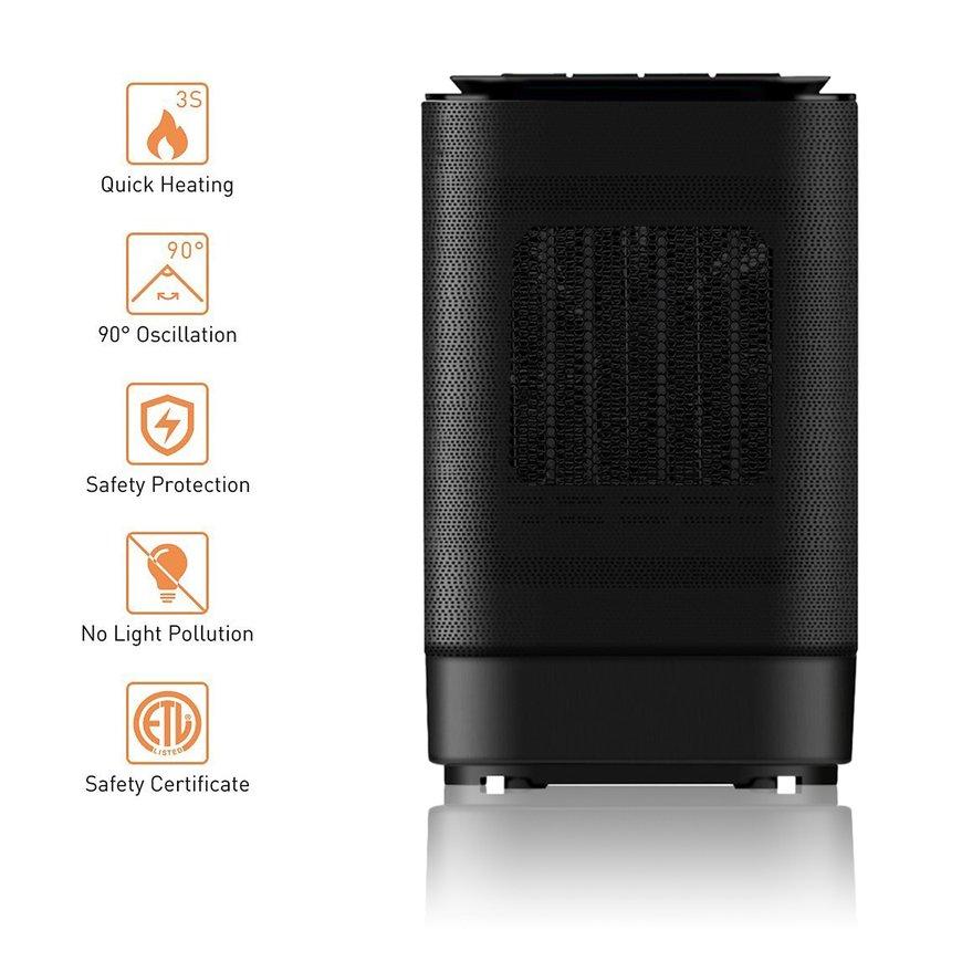 Buy [DSC] LESHP Portable Electric Stove Ceramic Heater 950W Carrying ...