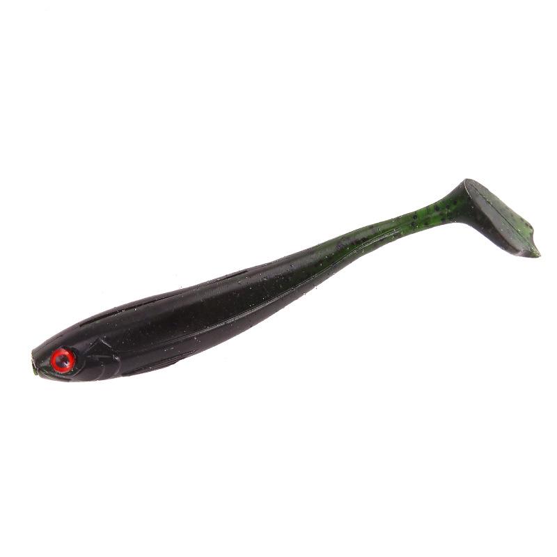 💰Kaufe 5Pcs / Lot Soft Lure 9 Farben Angelköder Handgemacht Silikon ...