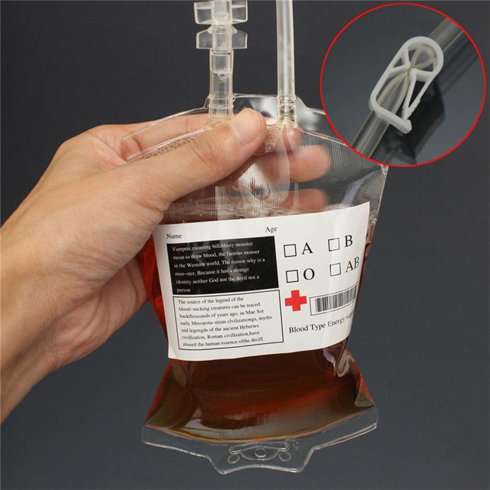 Buy Halloween Party Reusable Food Vampire Pouch Bottle Blood Bag at ...