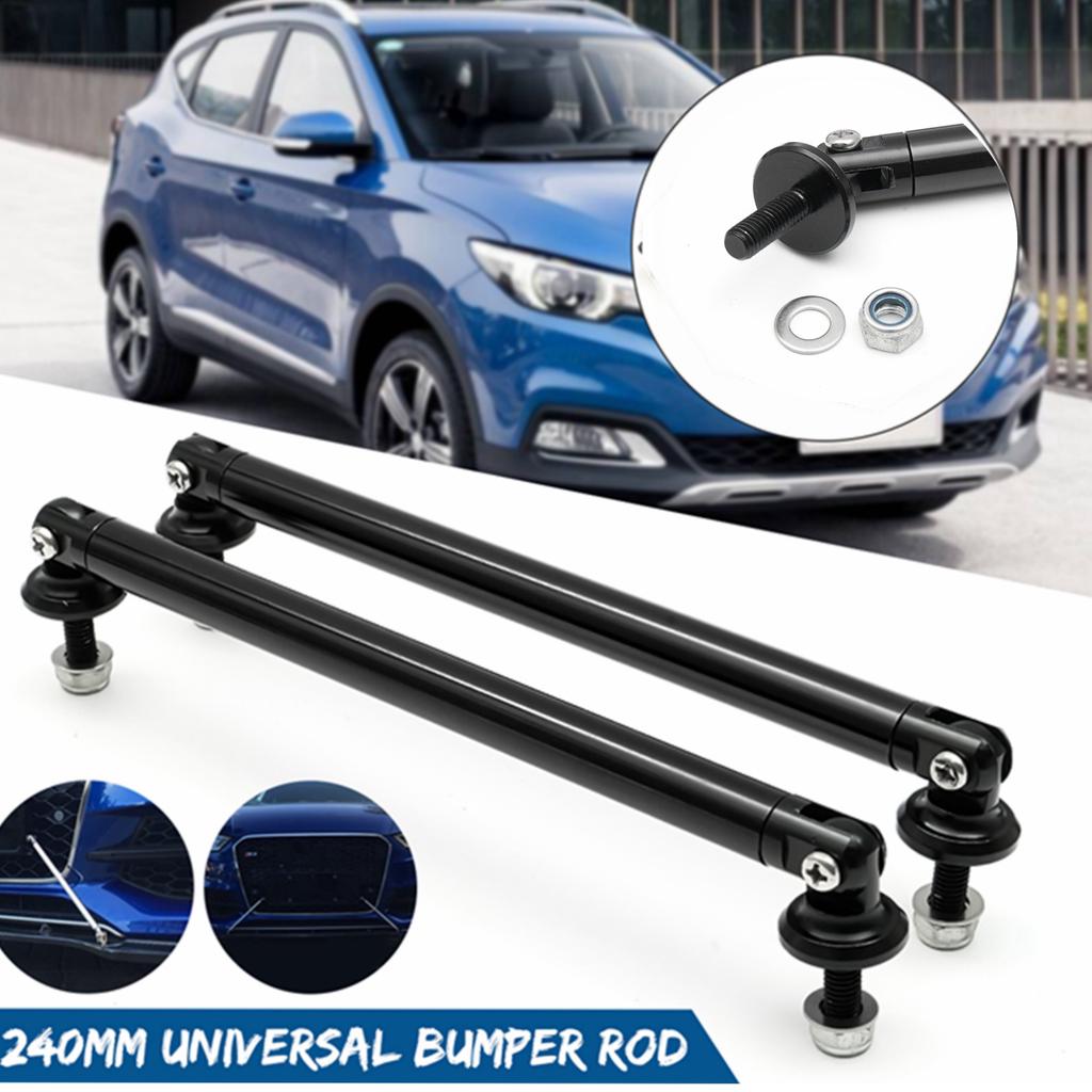 Buy 2pcs 150mm Car Universal Race Adjustable Front Rear Bumper Wind ...