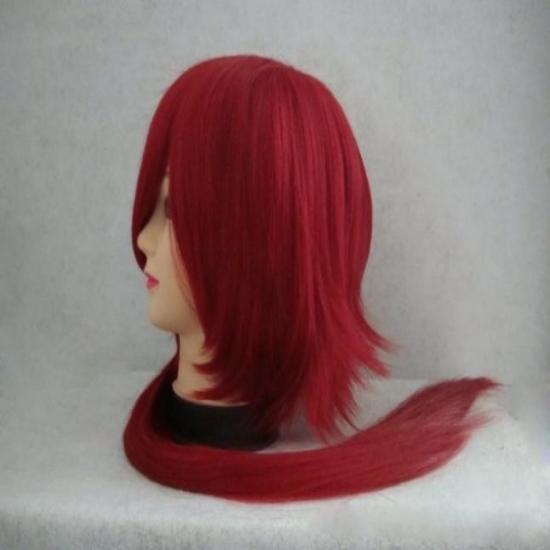 Buy Black Butler Grell Sutcliff Cosplay Wig Cosplay Hair Drak Red Cool ...