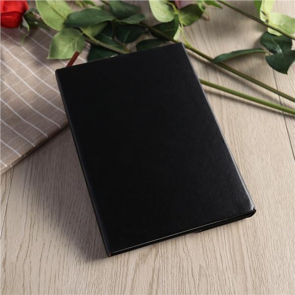 Buy A5 Three-folding Paperback Notepad Magnetic Closure Notebook PU ...