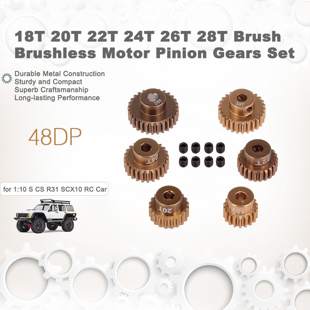 Satın alın 48DP 18T 20T 22T 24T 26T 28T Brush Brushless Motor Pinion ...