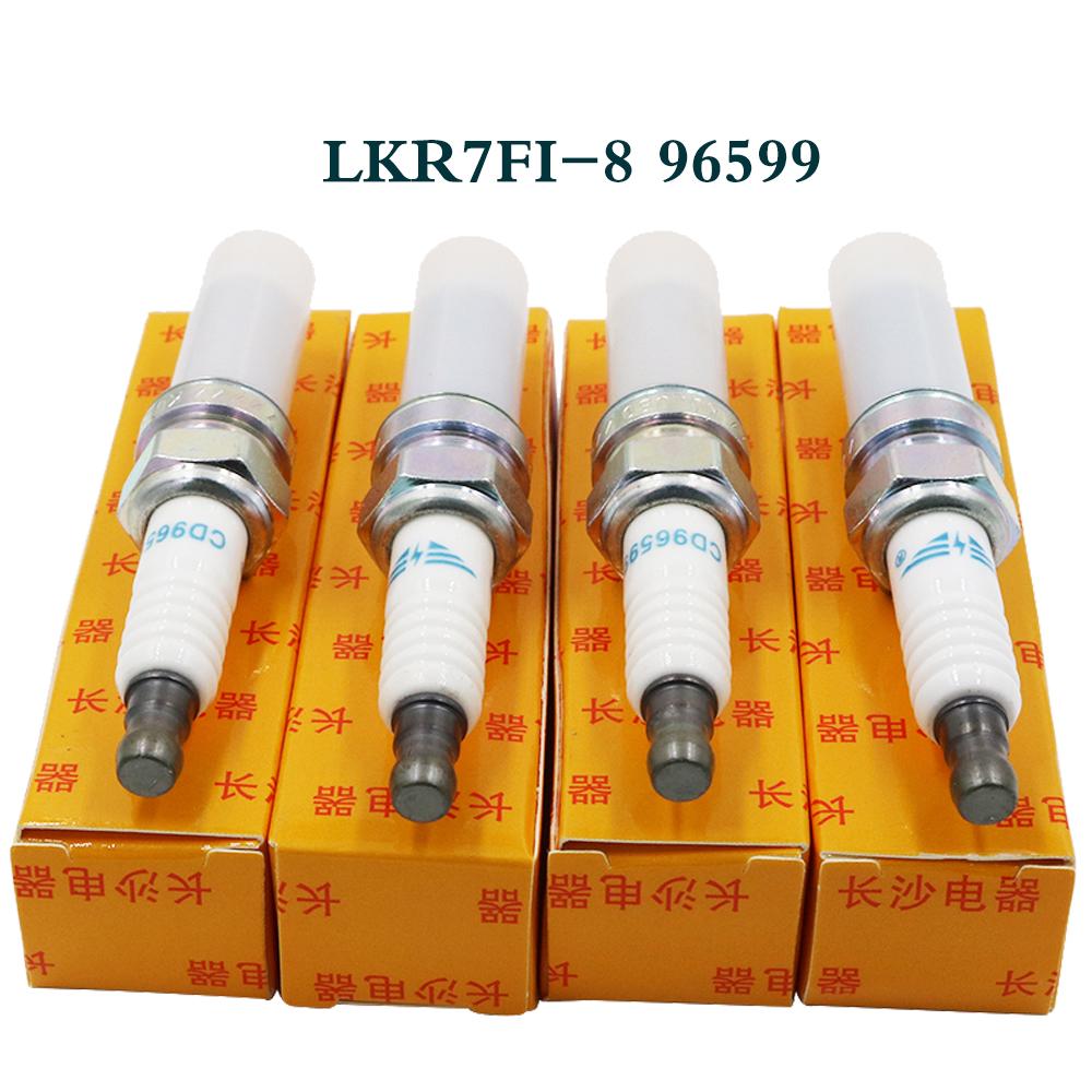 Buy Iridium Spark Plugs LKR7FI-8 96599 Car Candles Glow Plug for Trumpchi GA5/GA6 1.6T GA5/GA6 ...