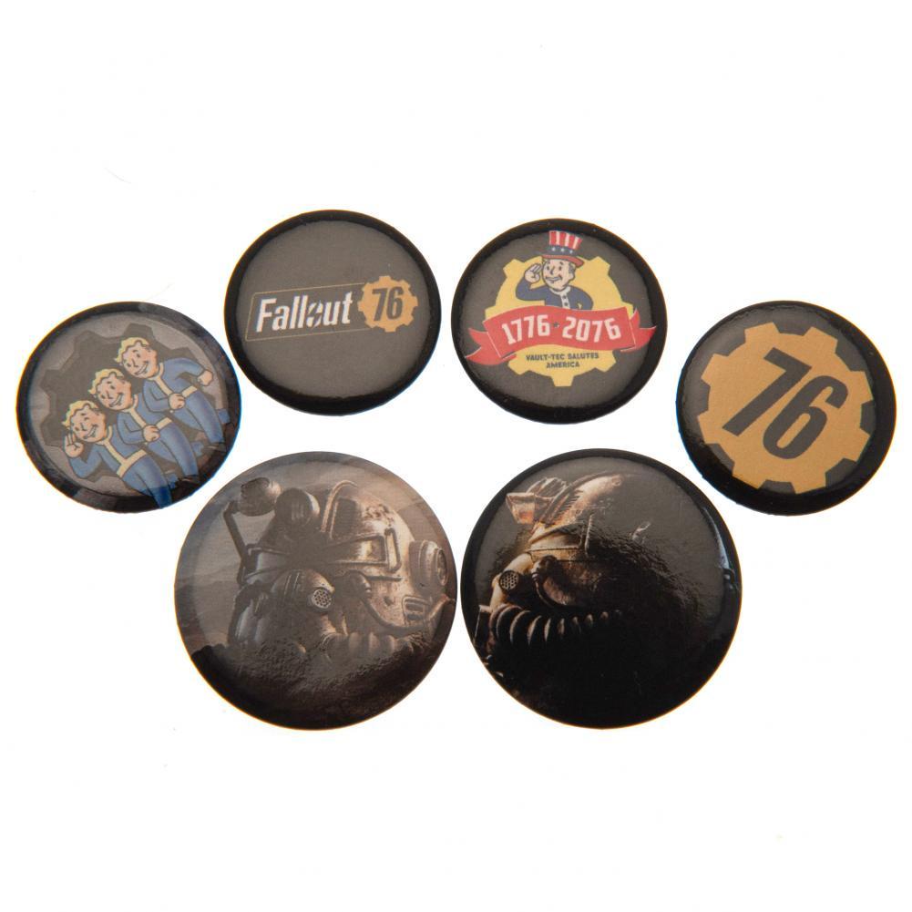 Fallout 76 Button Badge Set (Multicolore) - UTTA1930 uygun fiyatlı ...
