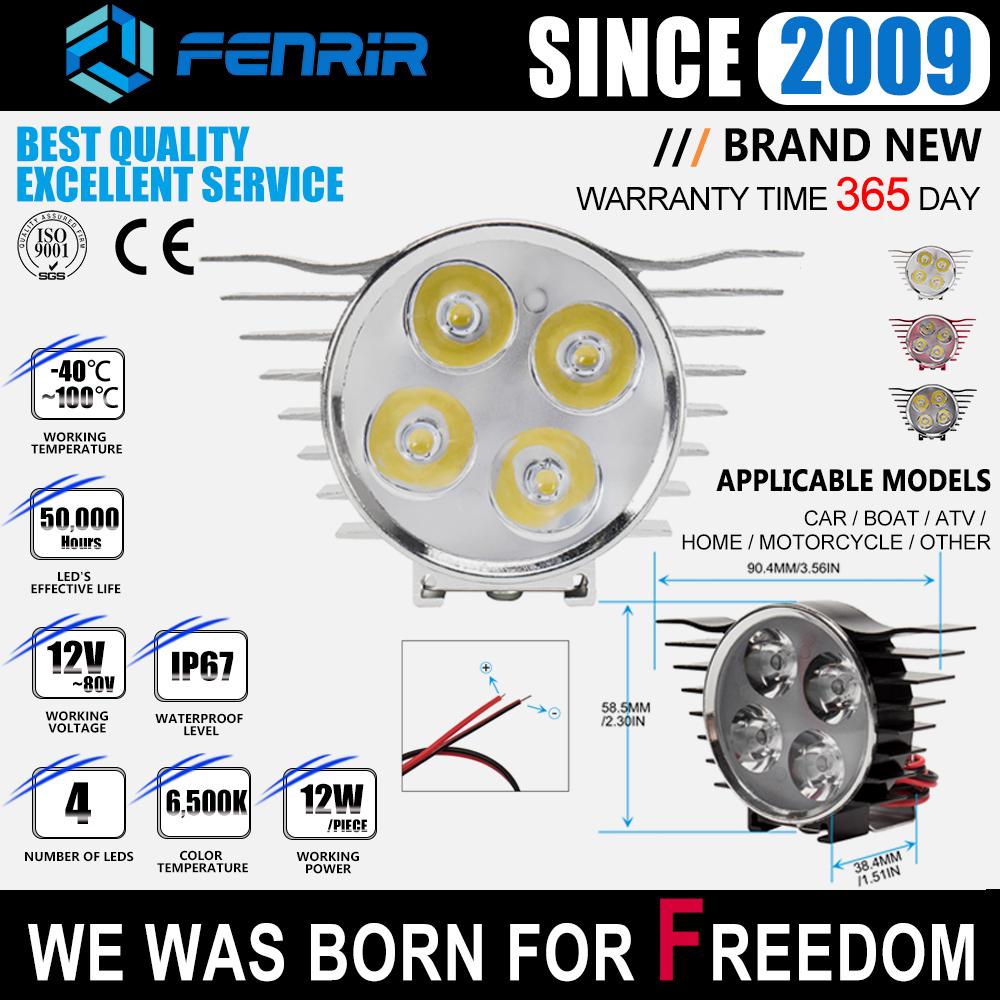 Buy Tuning Car Universal Motorcycle Lights Led Bar Working Light ...