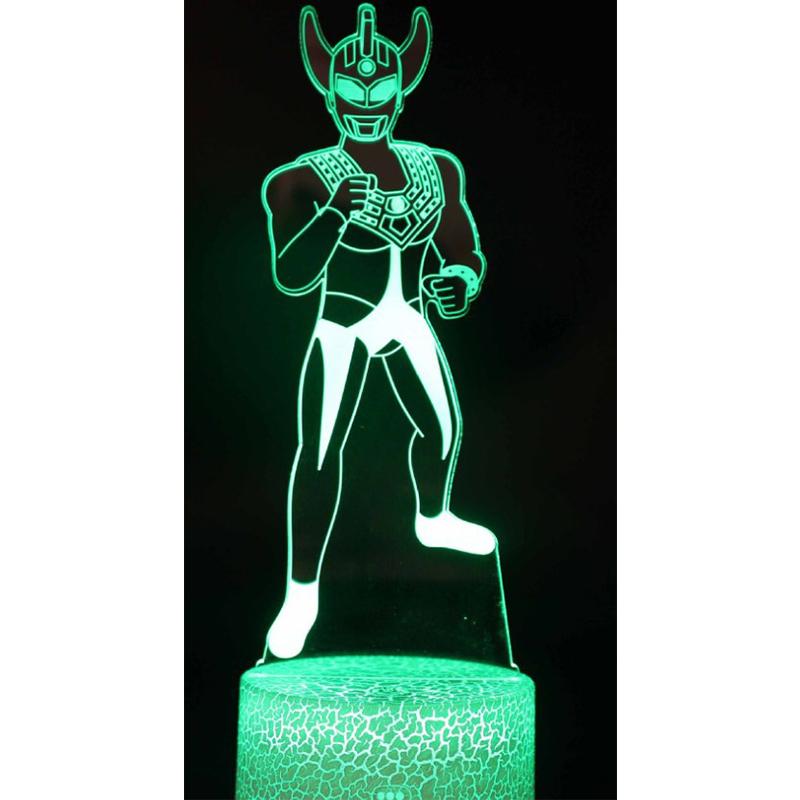 Satın alın Ultraman Childrens Room Decoration LED 3D Night Light ...