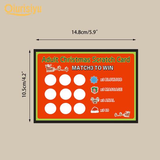 Buy 4Pcs/Set Surprising Interactive Sex Scratch Card Paper Body Deep ...