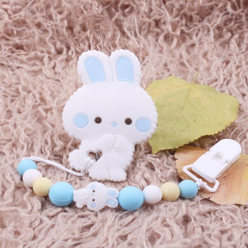 Buy Baby Silicone Teethers Cartoon Bunny Teething Toy Cute Animal ...