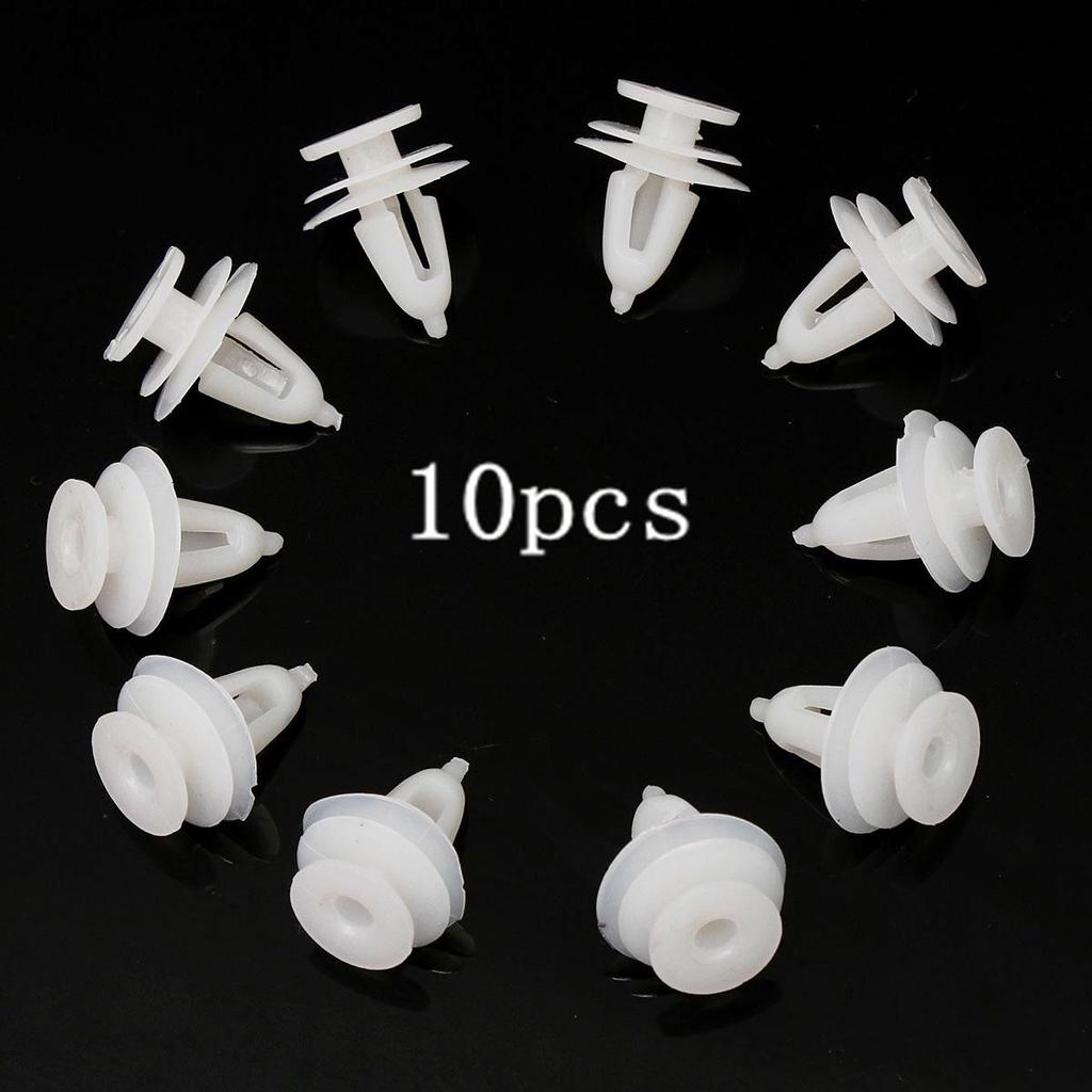 Buy 10Pcs Universal Door Panel Retainer Plastic Car Panel Interior Card ...