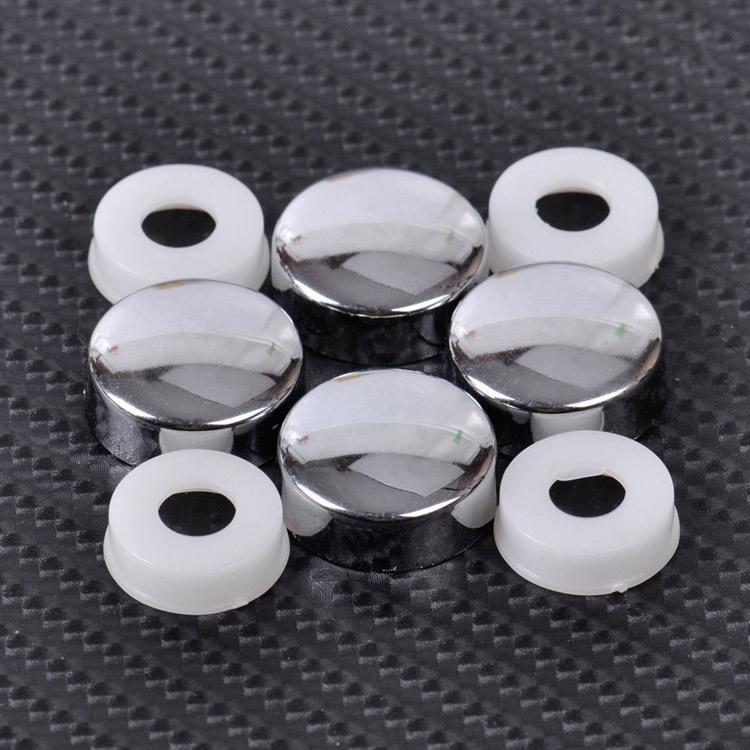 Buy Car Truck License Plate Frame Security Screw Nut Cap Bolt Caps ...