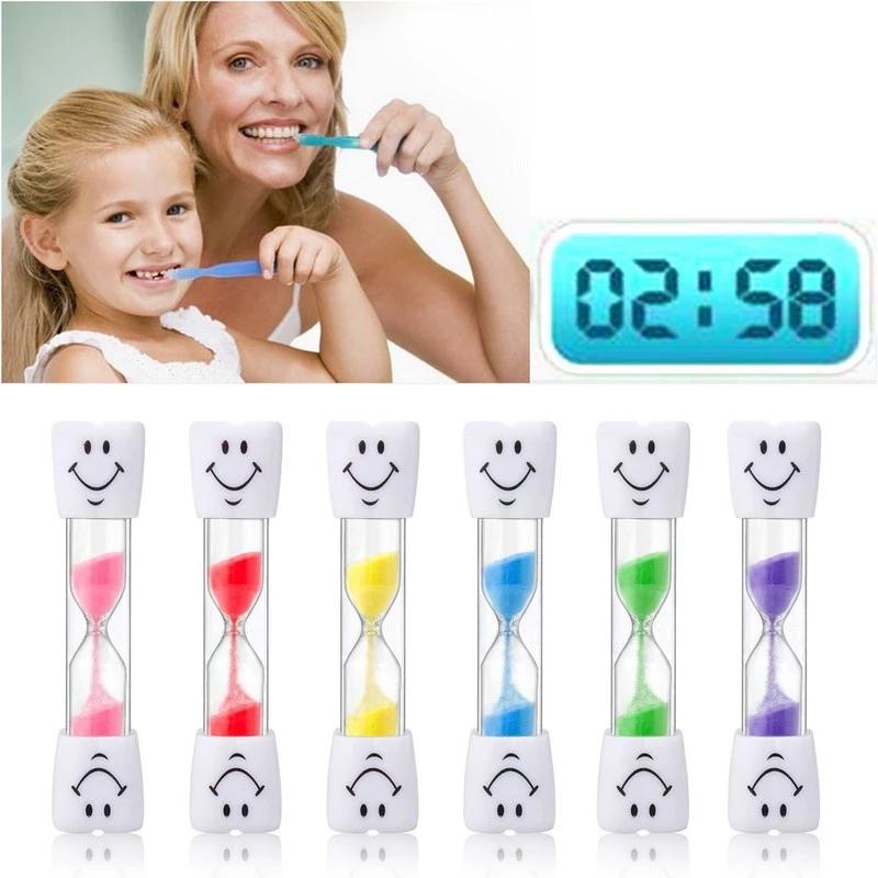 Buy Children Kids Gift Hourglass Toothbrush Timer 2-3 Minute Smiling ...