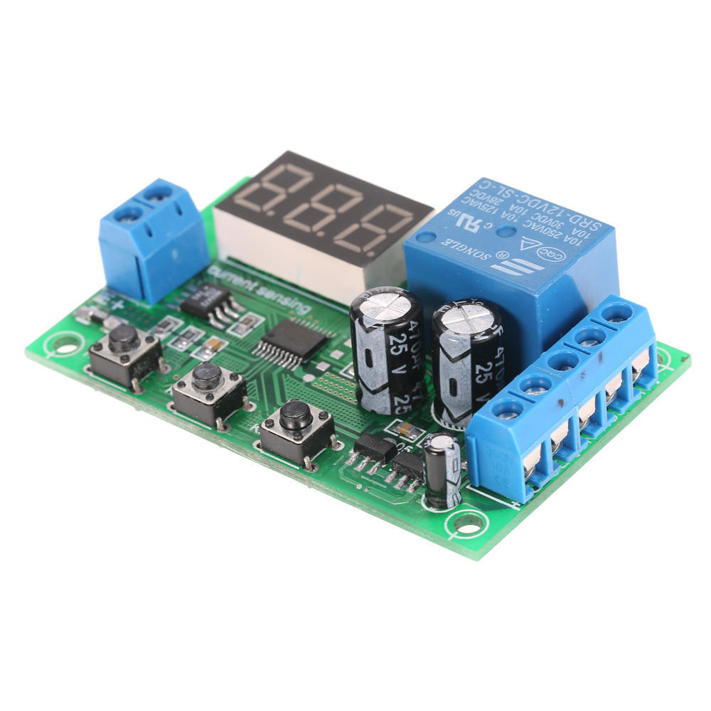 Buy 12V 0-10A DC Current Detection Module Current Sensing Detecting ...