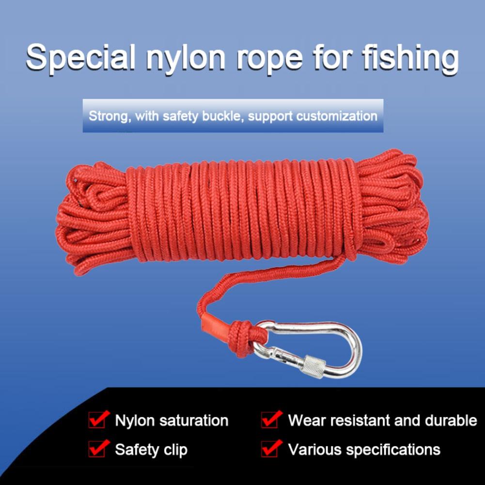 Salvage Nylon Rope Outdoor Mountaineering Buckle Rope Salvage Magnet ...