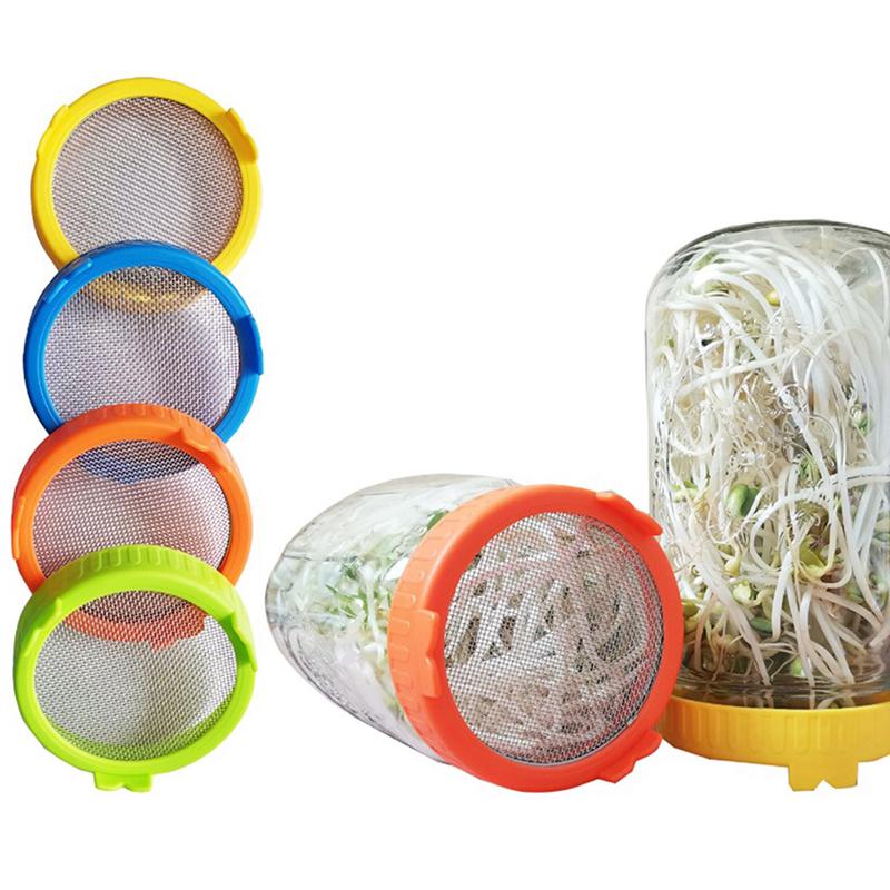 Buy Vegetable Growing Germination Sprouting Lids Mesh Sprout Cover at ...